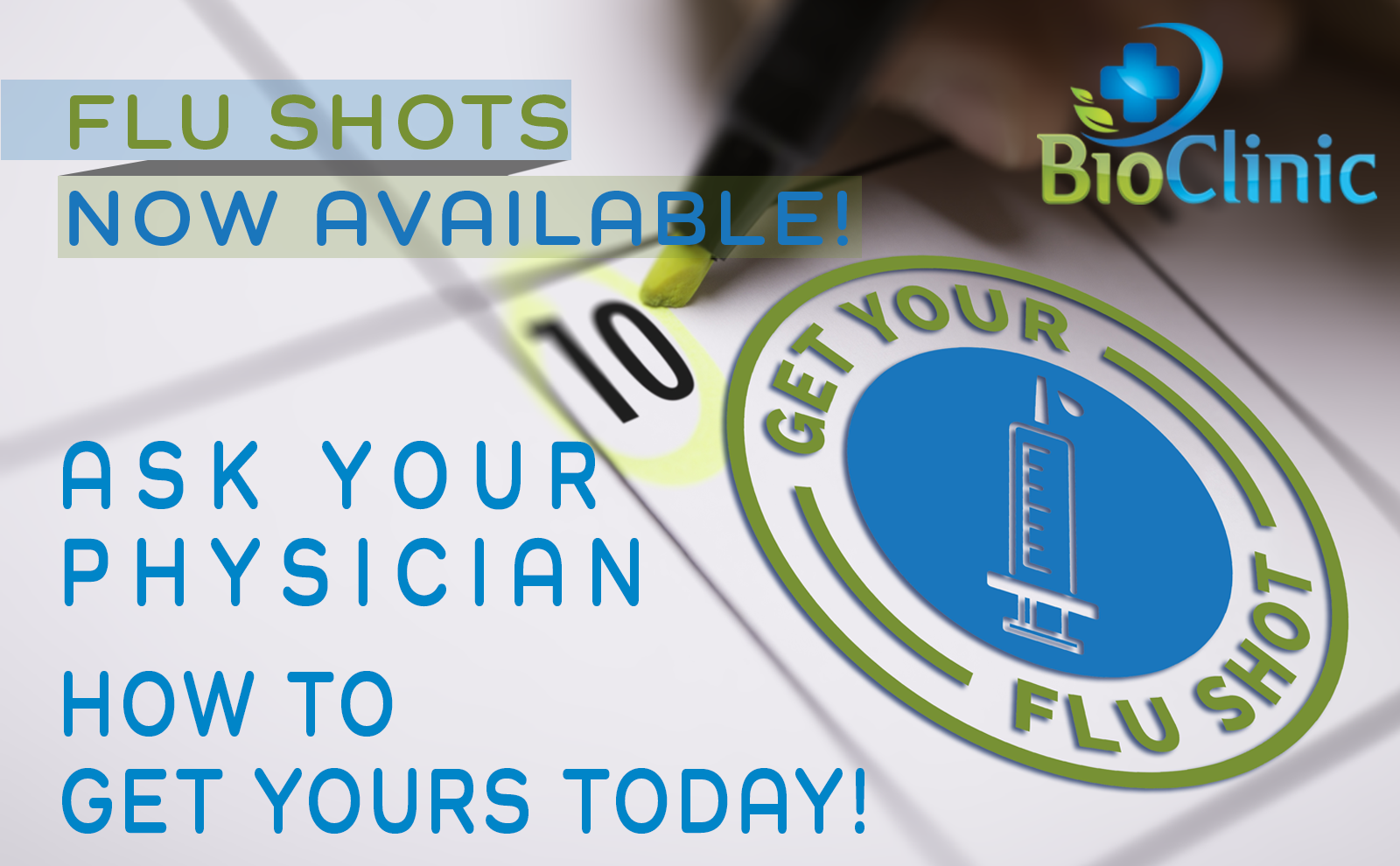 bioclinc flu shot – Bio Clinic